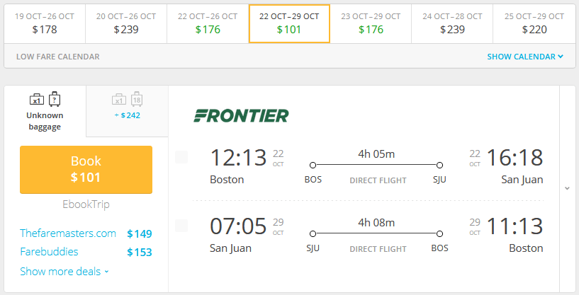 Hot Flight Deal! Fly NONSTOP From Boston To San Juan, Puerto Rico For ...