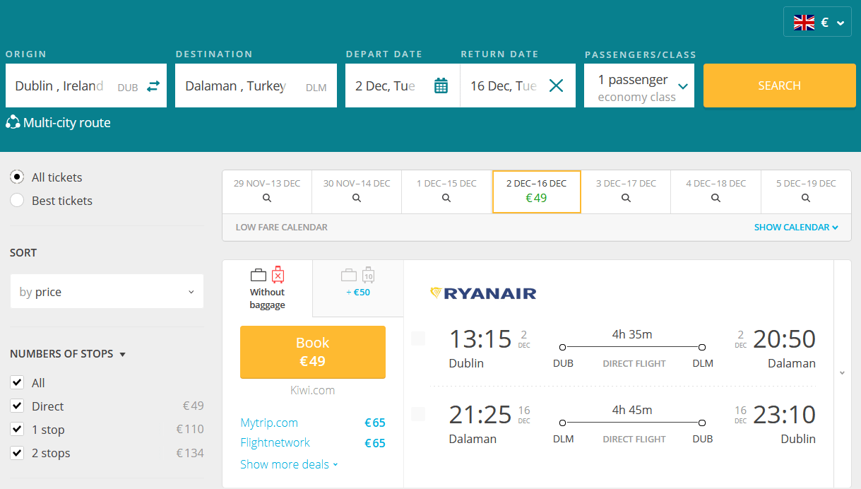Fly Nonstop From Ireland To Turkey From Only €49 (round-trip) - World ...