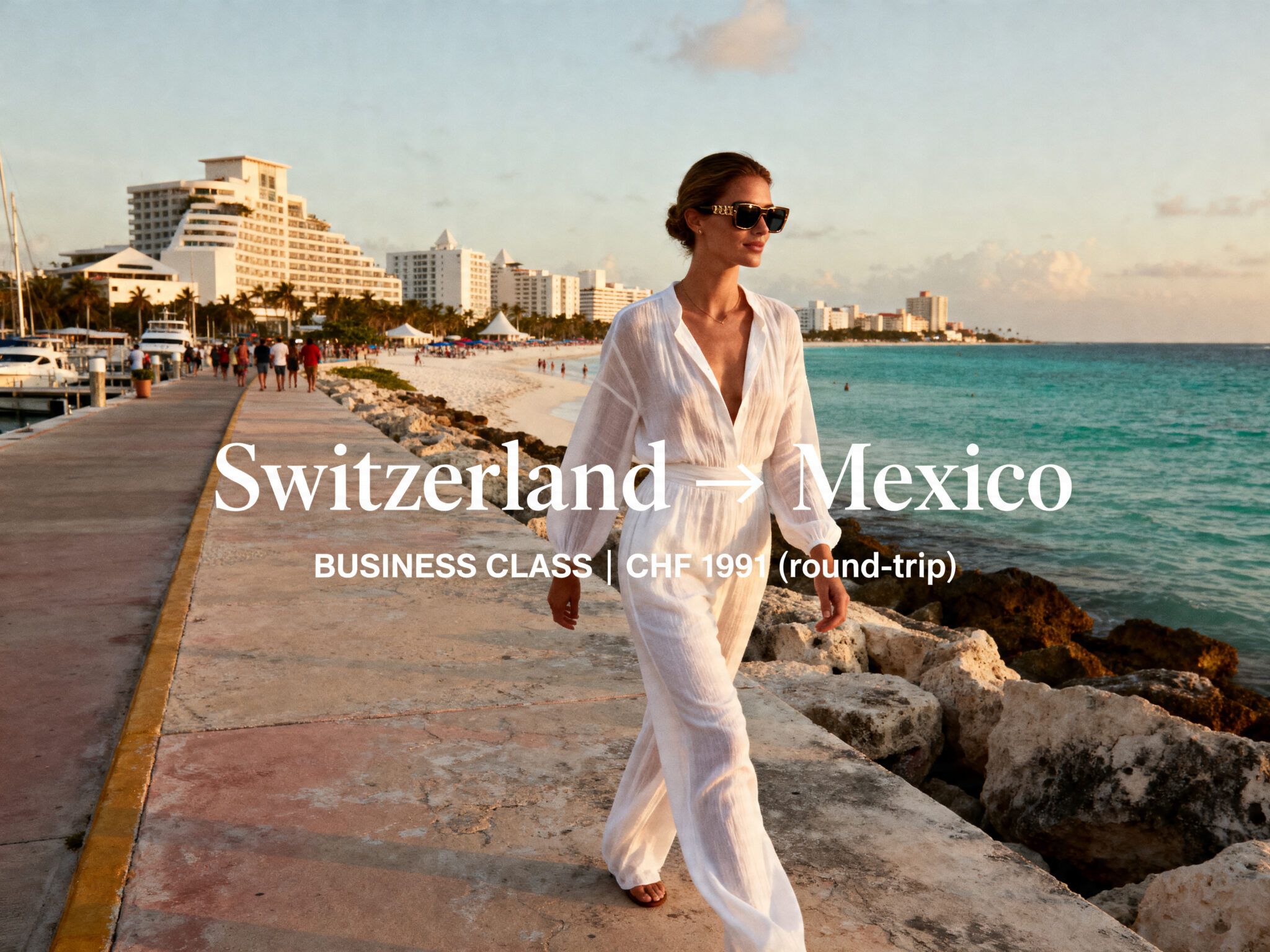 Fly In BUSINESS CLASS From Switzerland To Mexico For Only CHF 1,991 ...